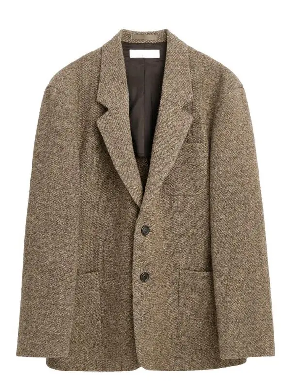 Our Legacy Embrace Button-fastening Blazer - Brown