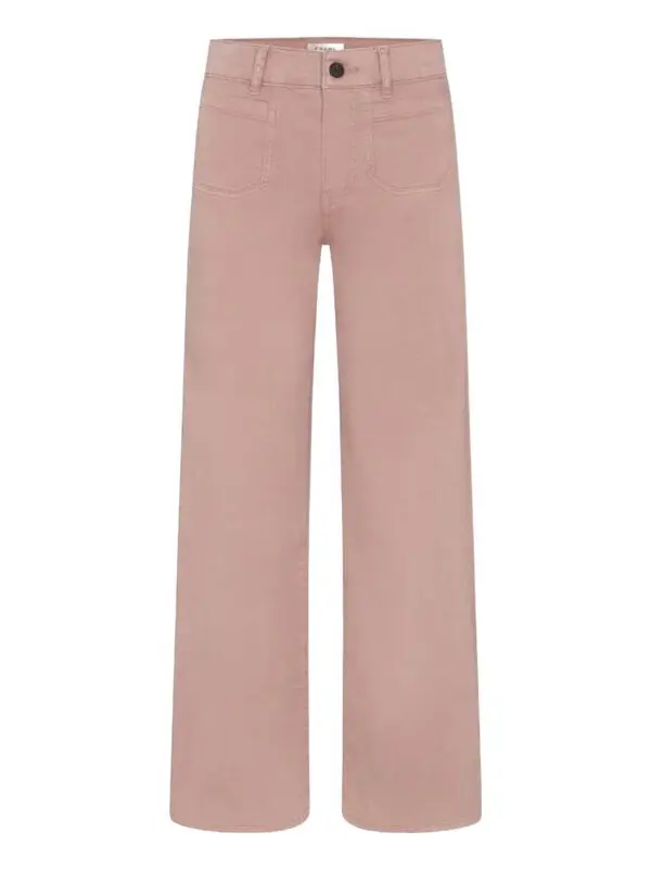 FRAME High Waist Flare Jeans - Lavender