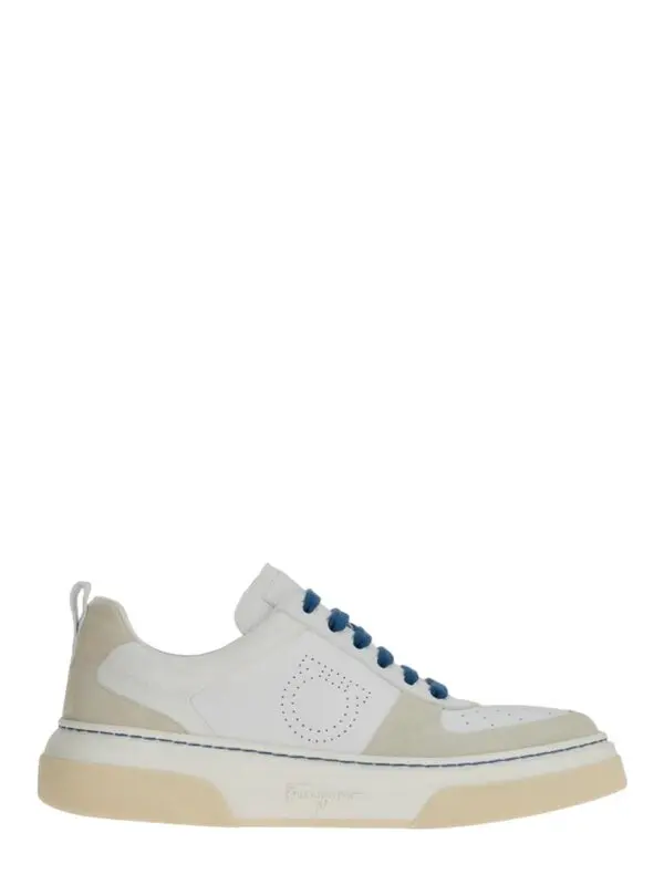 FERRAGAMO Cassina Low-top Sneakers - White