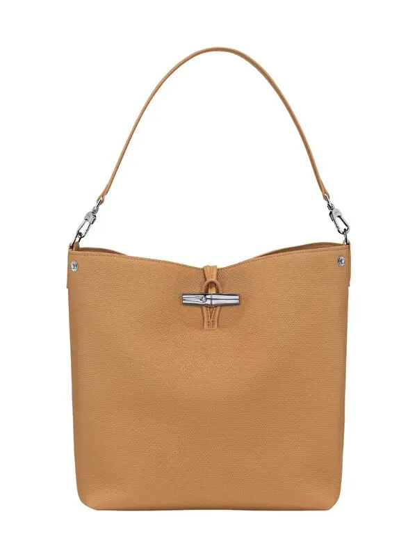 Longchamp Le Roseau M Shoulder Bag - Nude