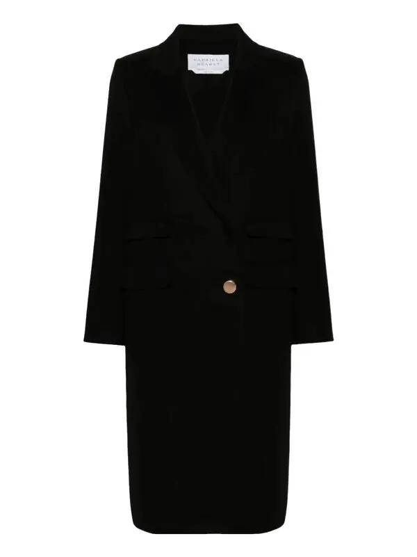 Gabriela Hearst Double-breasted Reed Coat - Black