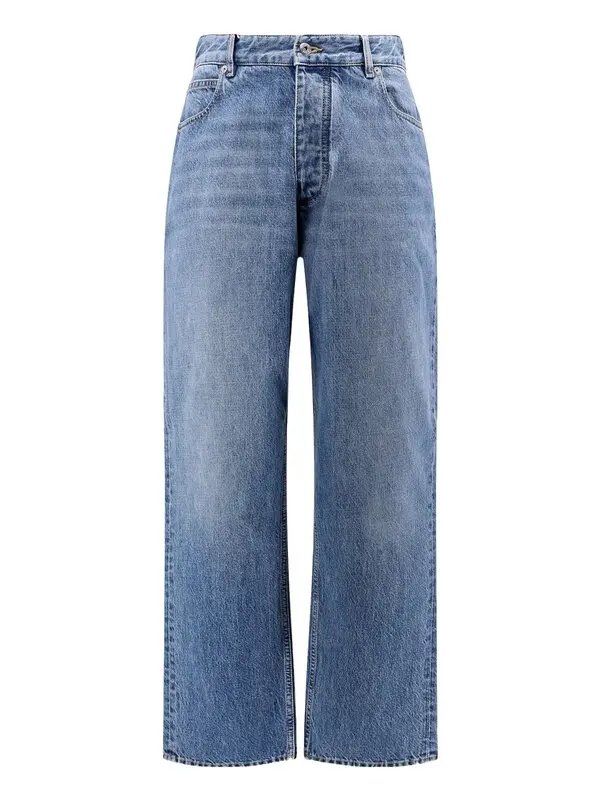 Bottega Veneta Vintage Wide Leg Jeans - Blue