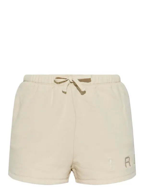 IRO PARIS Drawstring Logo Shorts - Nude