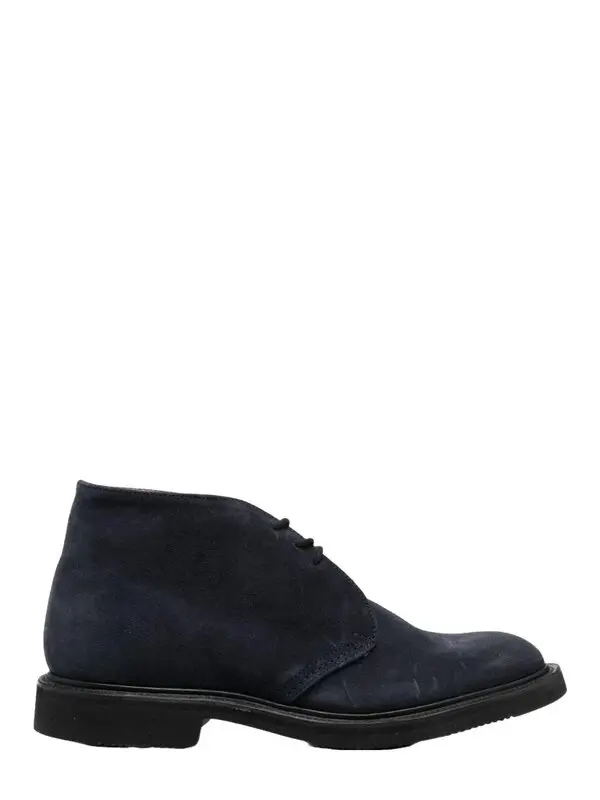 TRICKER'S Lace-up Ankle Boots - Black