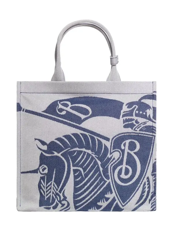Burberry Ekd Motif Tote Bag - Knight Blue