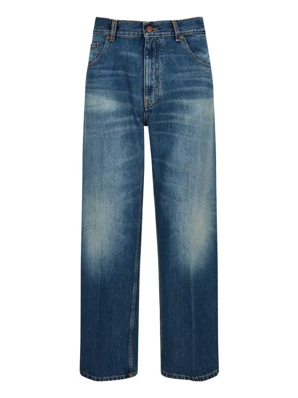 Victoria Beckham Belt-loop Jeans - Blue