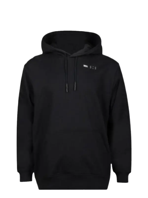 Alexander McQueen Logo-embroidered Cotton Hoodie - Black