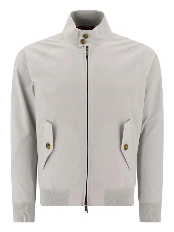 BARACUTA G9 Harrington Zip-up Bomber Jacket - No
