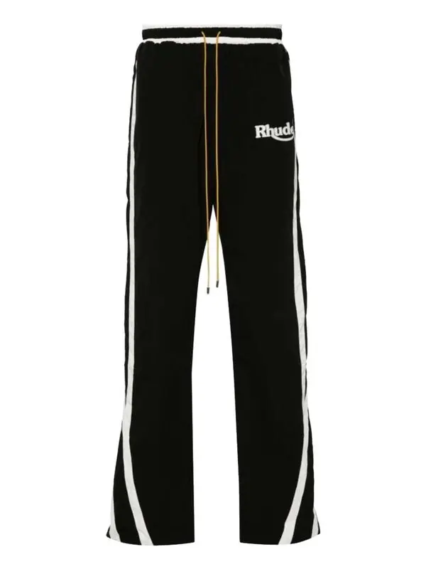 Rhude Logo-print Track Pants - Black