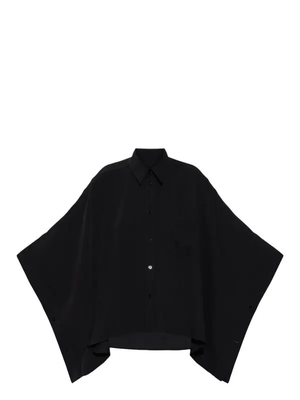 MAISON MARGIELA Oversized Pocket Detail Shirt - Black