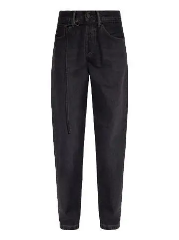 Acne Studios Straight Leg Jeans - Black