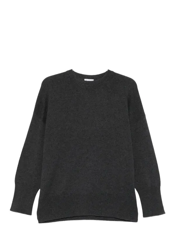 Brunello Cucinelli Cashmere Crew-neck Jumper - Black