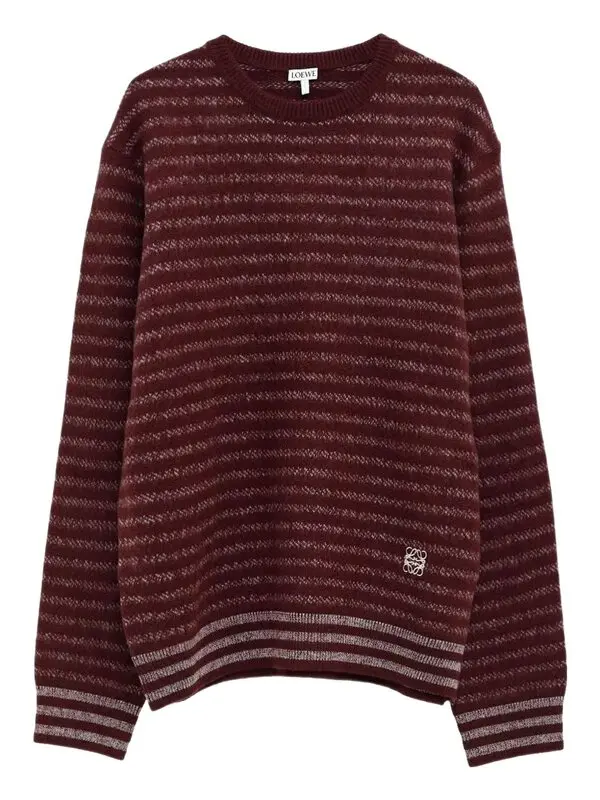 Loewe Striped Crew Neck Jumper - No