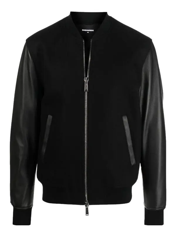 Dsquared2 Ibra" Varsity Jacket - Black