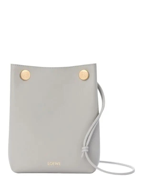 Loewe Logo Shoulder Bag - Gray
