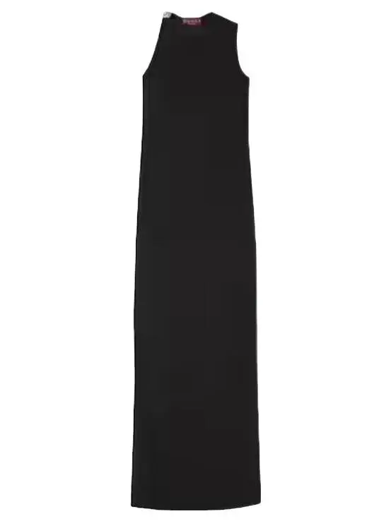 Gucci Gg Supreme Belted Mini Dress - Black