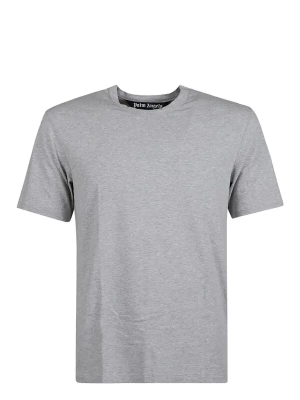Palm Angels Crewneck T-shirt - Gray