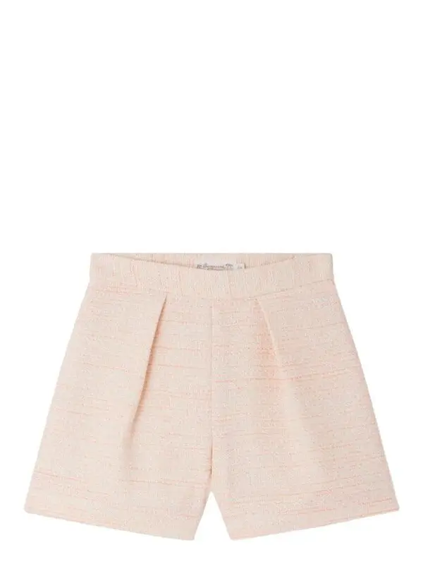 Bonpoint Tweed Shorts - Nude