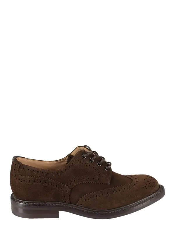 TRICKER'S Bourton Wingtip Brogue Shoes - Black