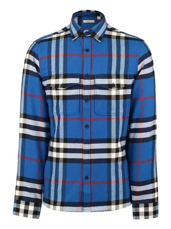 Burberry Classic Plaid Long-sleeved Shirt - No