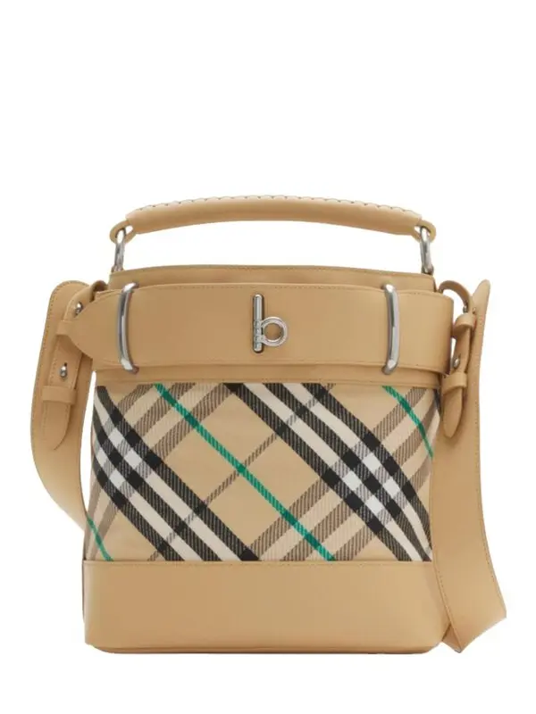 Burberry Small Rocking Horse Bucket Bag - Nude
