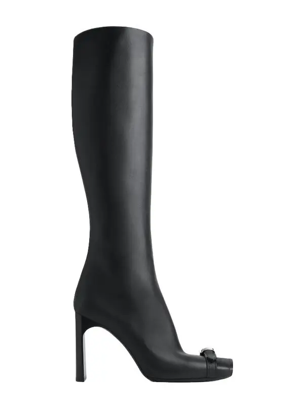 Balenciaga Bel Air Heeled Boots - Black