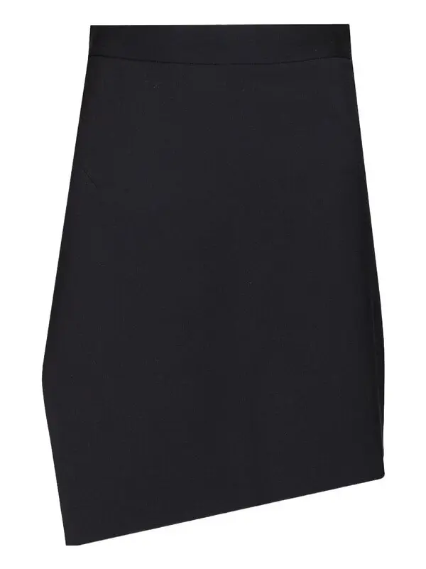 VIVIENNE WESTWOOD Asymmetric Mini Skirt - Black