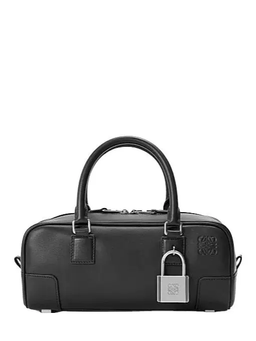 Loewe Amazona Leather Tote Bag - Black