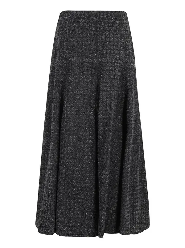 Essentiel Antwerp Pleated Skirt - Black