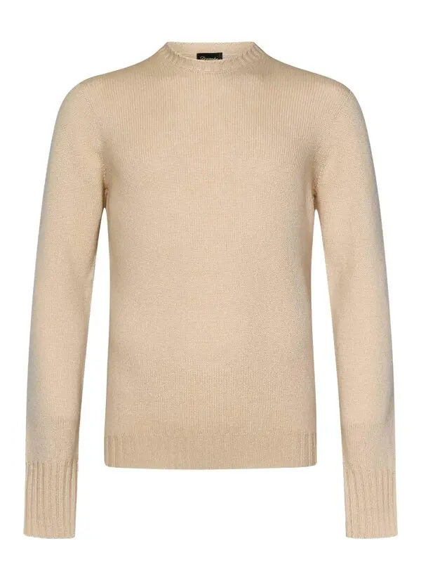 DRUMOHR Cashmere Knit Sweater - Beige