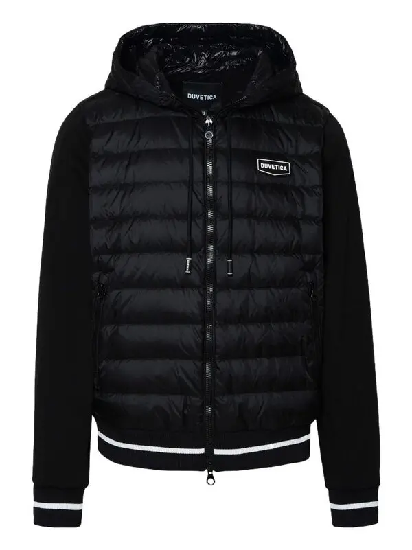 Duvetica Hooded Down Jacket - Black