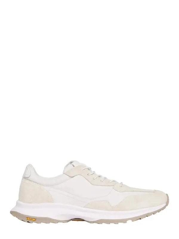 SCAROSSO Achille Knit Running Sneakers - White