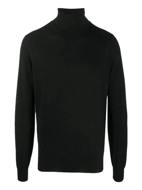 Brunello Cucinelli High Neck Pullover - Black