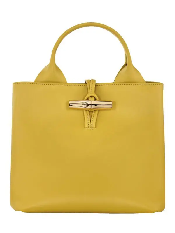 Longchamp Roseau Small Tote Bag - Ginger