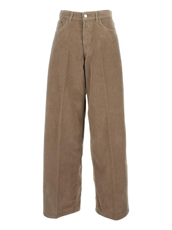 HAIKURE Belt Loops Slacks - Nude