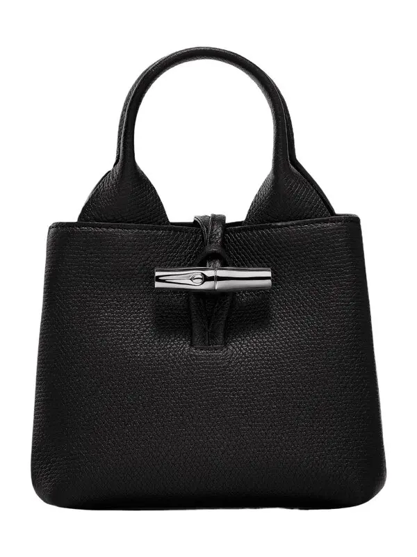 Longchamp Le Roseau Xs Handbag - Black