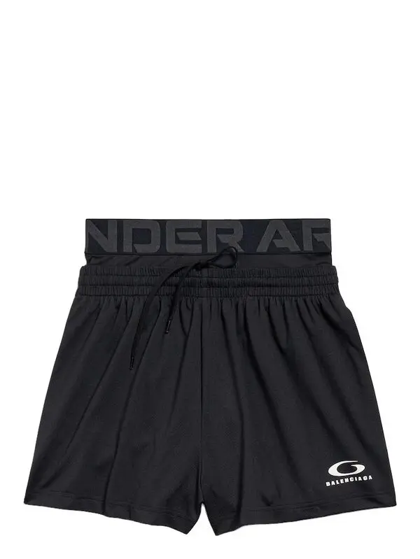 Balenciaga X Under Armour Running Shorts - Black
