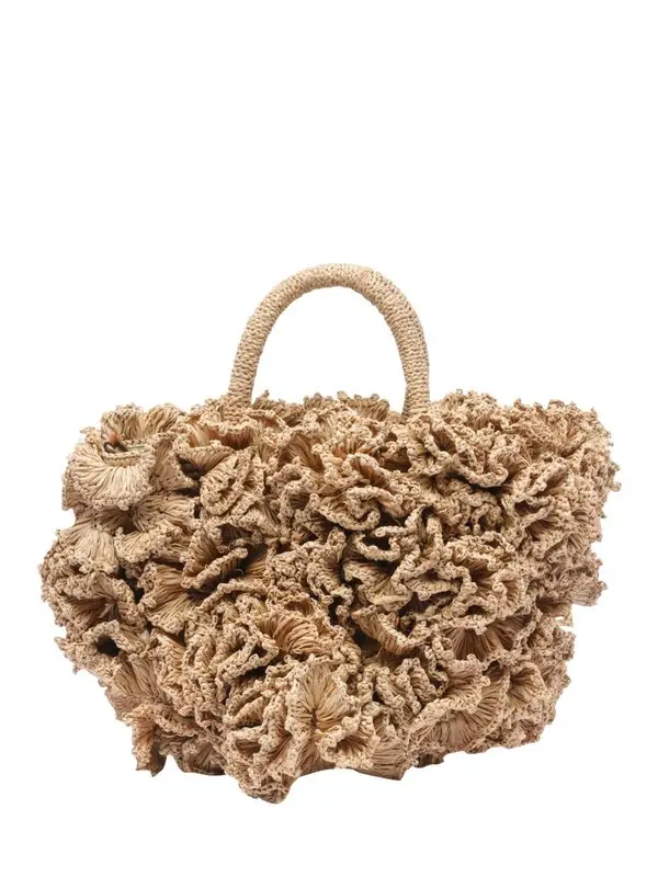 IBELIV 3d Decoration Handbag - Brown