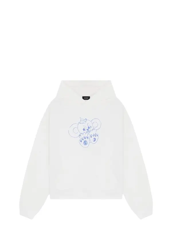 We11Done Monster Print Cotton Hoodie - No