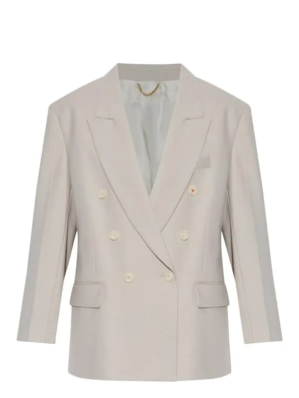 Victoria Beckham Double-breasted Blazer - Grey
