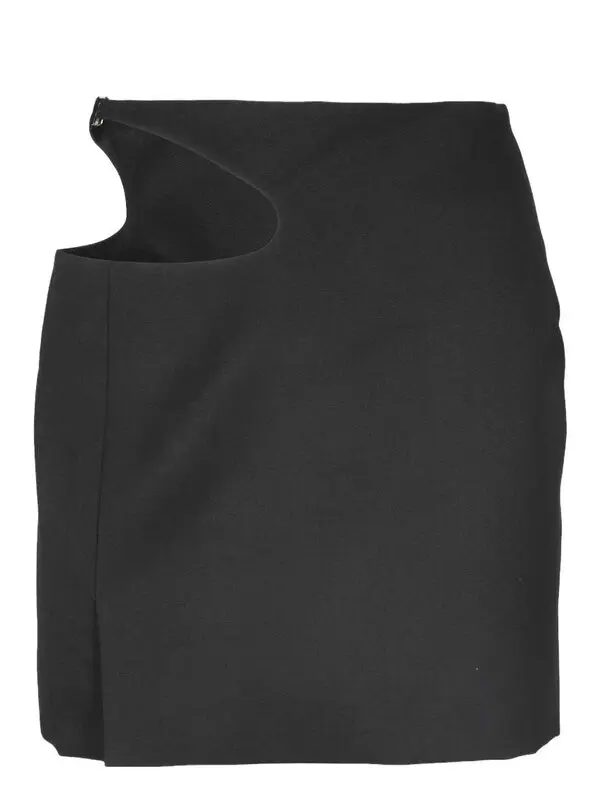 LOW CLASSIC Hollowed-out Skirt - White