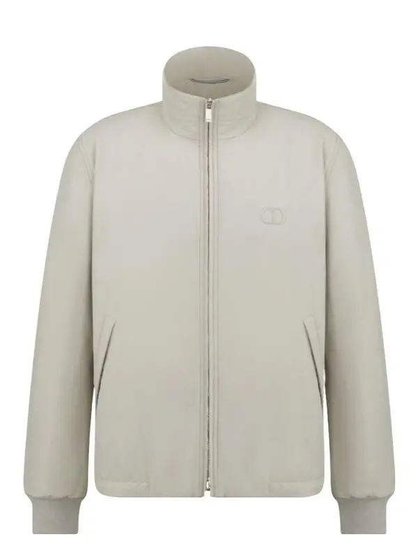 Dior Cd Icon Harrington Jacket - White