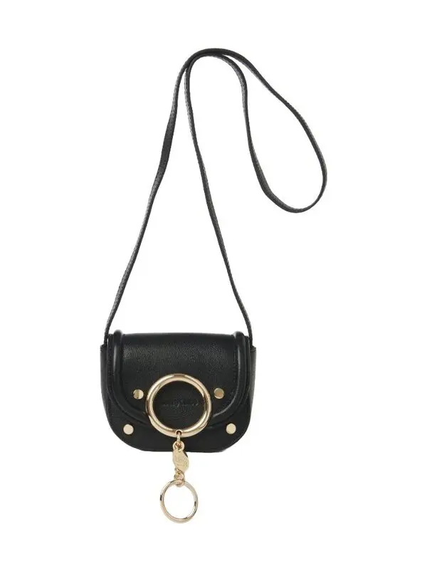 See By Chloé Mara Leather Shoulder Bag - Black