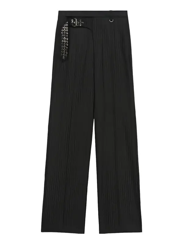 Isabel Marant Étoile Noanne Pleated Wide-leg Pants - Black