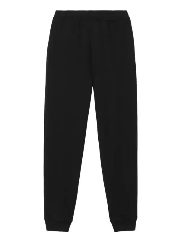 Burberry Equestrian Knight Patch Jogging Pants - Black