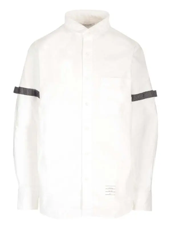 Thom Browne Long-sleeved Buttoned Shirt - No