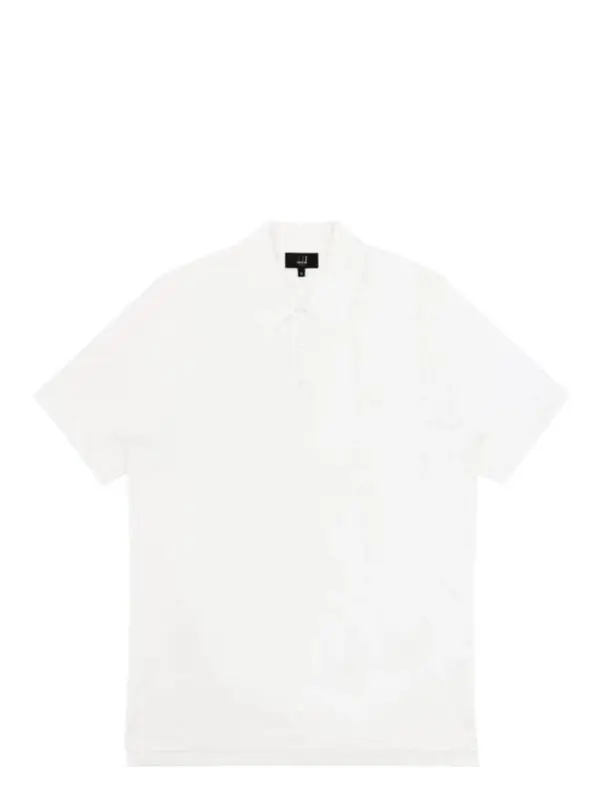 Dunhill Short-sleeved Polo Shirt - White