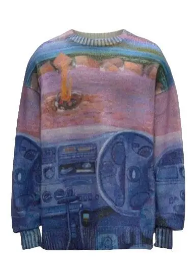 J.W.ANDERSON Printed Jumper - Blue