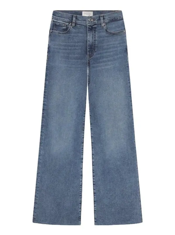 FRAME Le Slim Palazzo Jeans - Blue