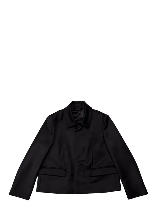 Balenciaga Single Button Jacket - Black